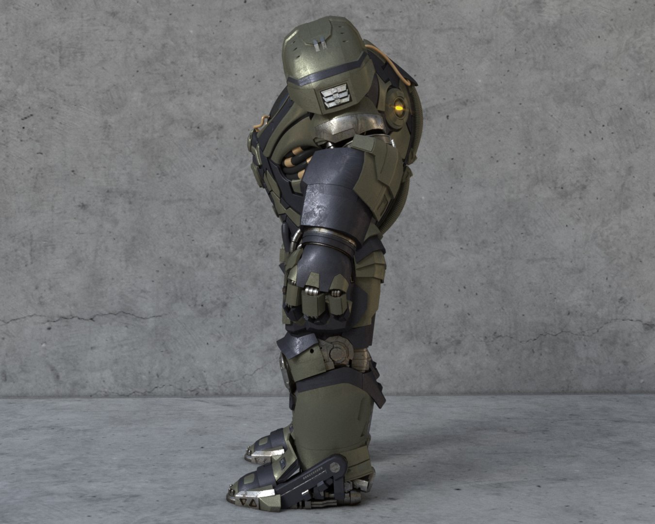 Robot Armor 3D - TurboSquid 1366873