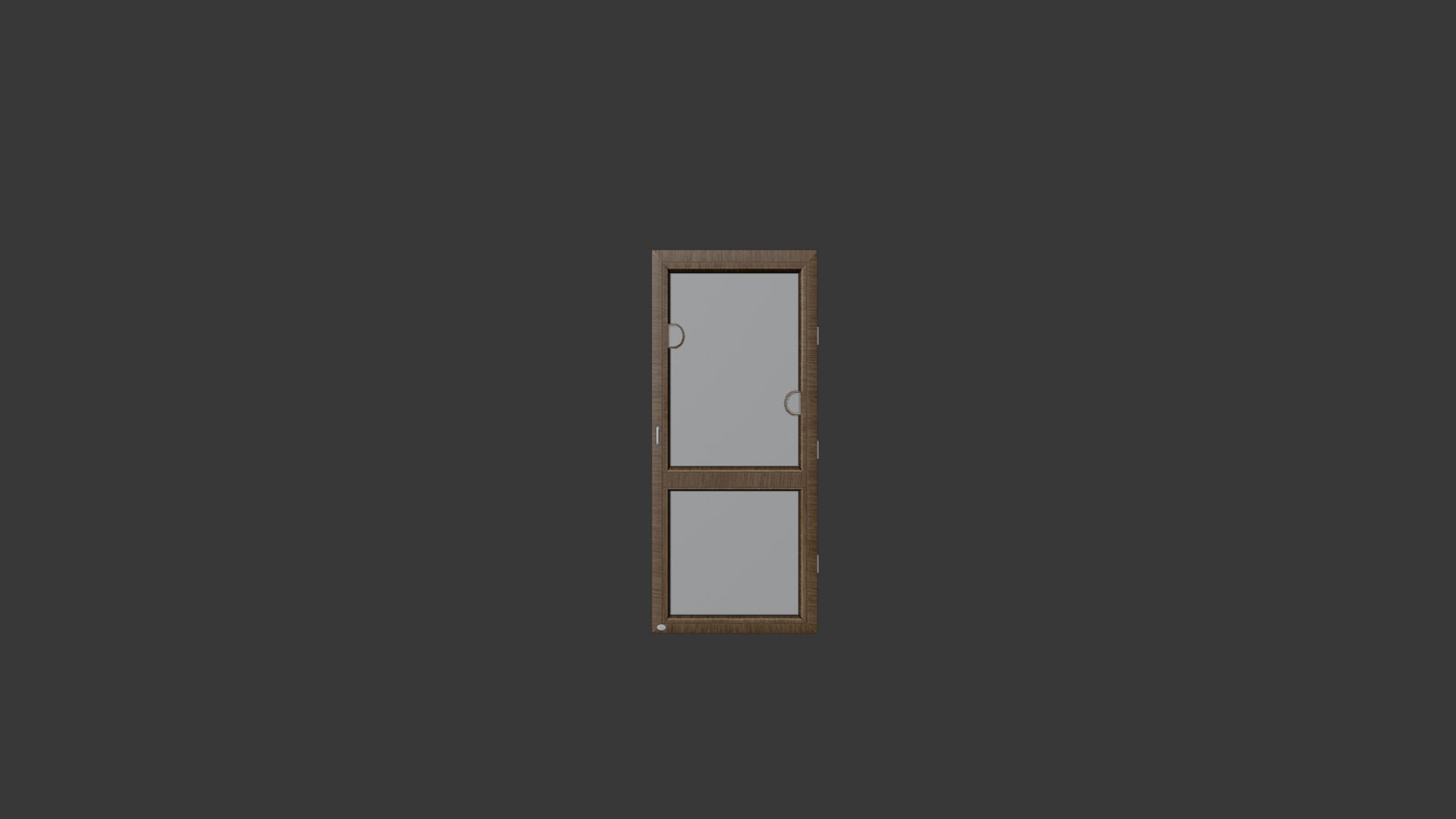 3D Simple Glass Door - TurboSquid 2286744