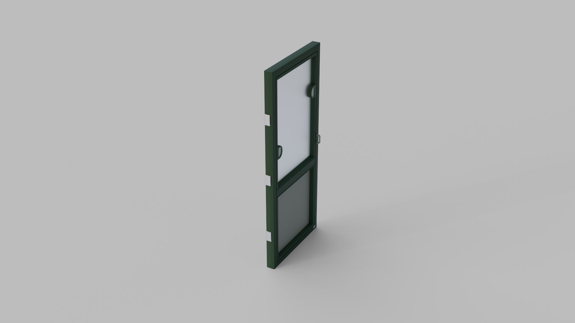 3D Simple Glass Door - TurboSquid 2286744