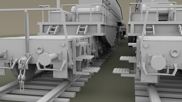 3d model railway gun 800mm gustav