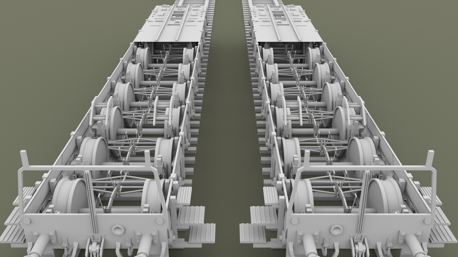 3d model railway gun 800mm gustav