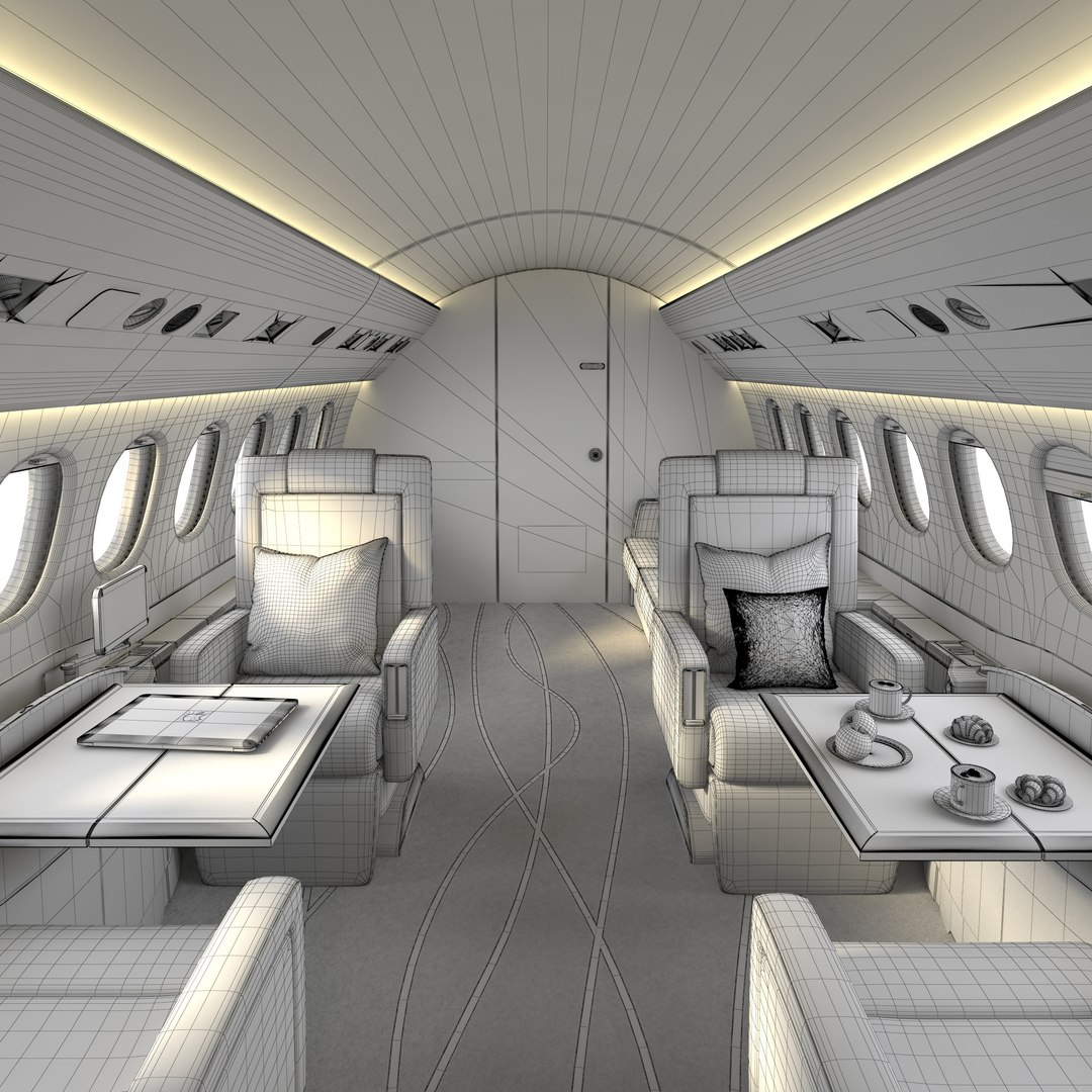 3d model realistic interior