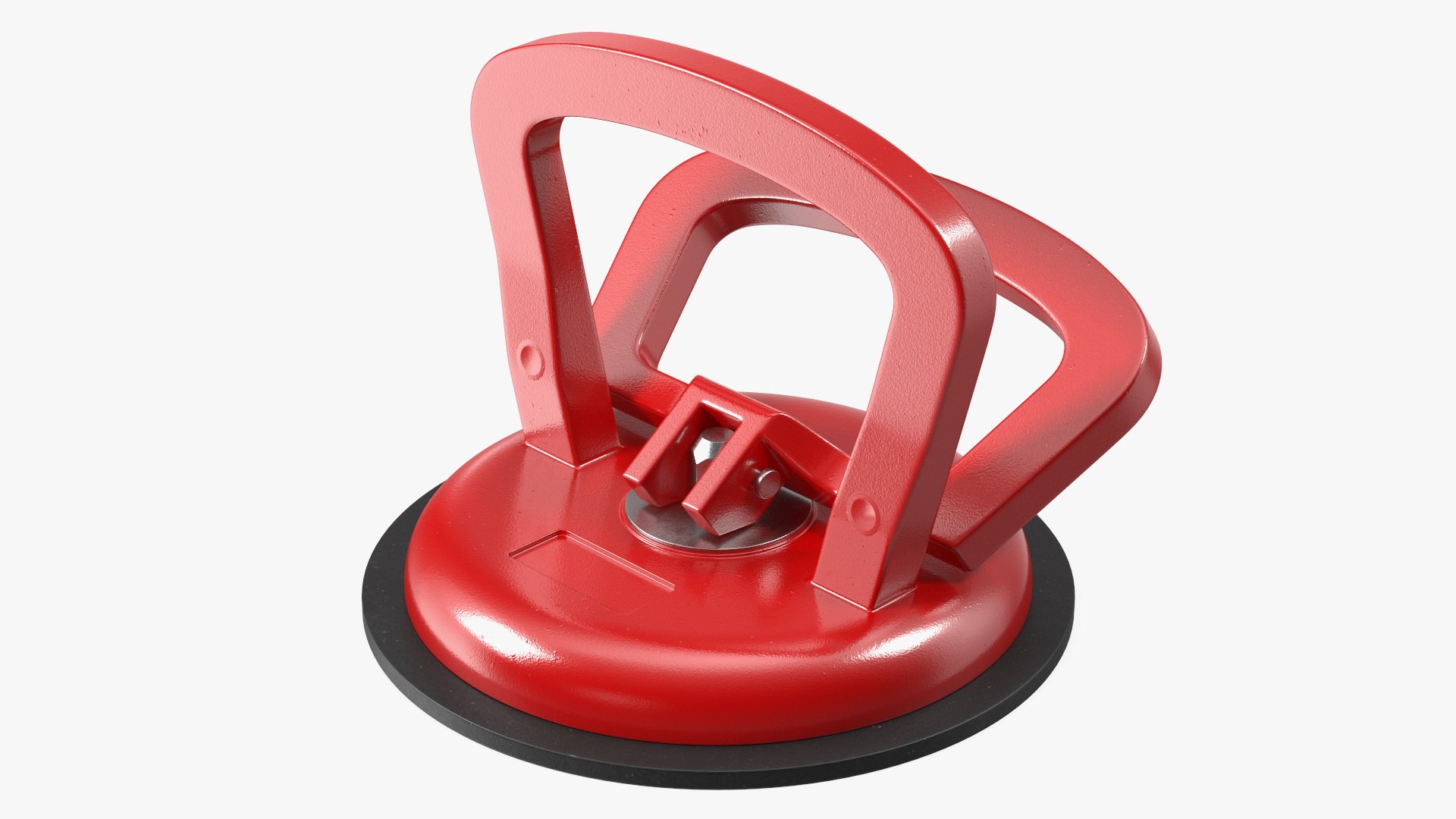 3D Mechanical Suction Cup Red - TurboSquid 2156947