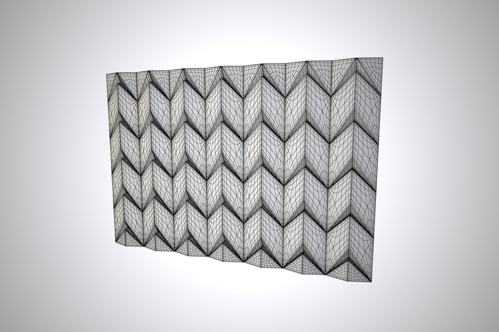 3D pattern wall model - TurboSquid 1505083