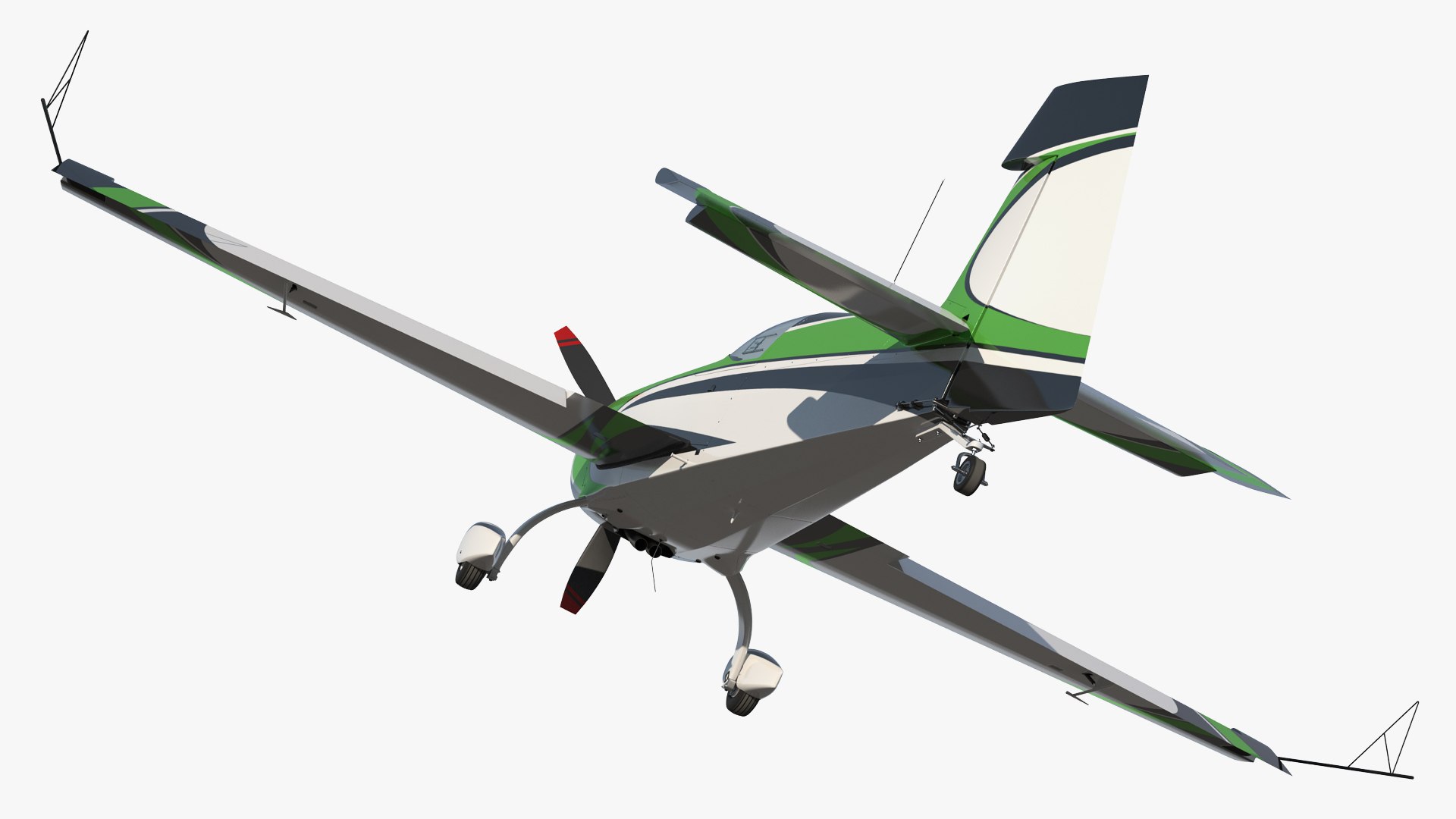 3D Aerobatic Monoplane Aircraft Air - TurboSquid 1486248