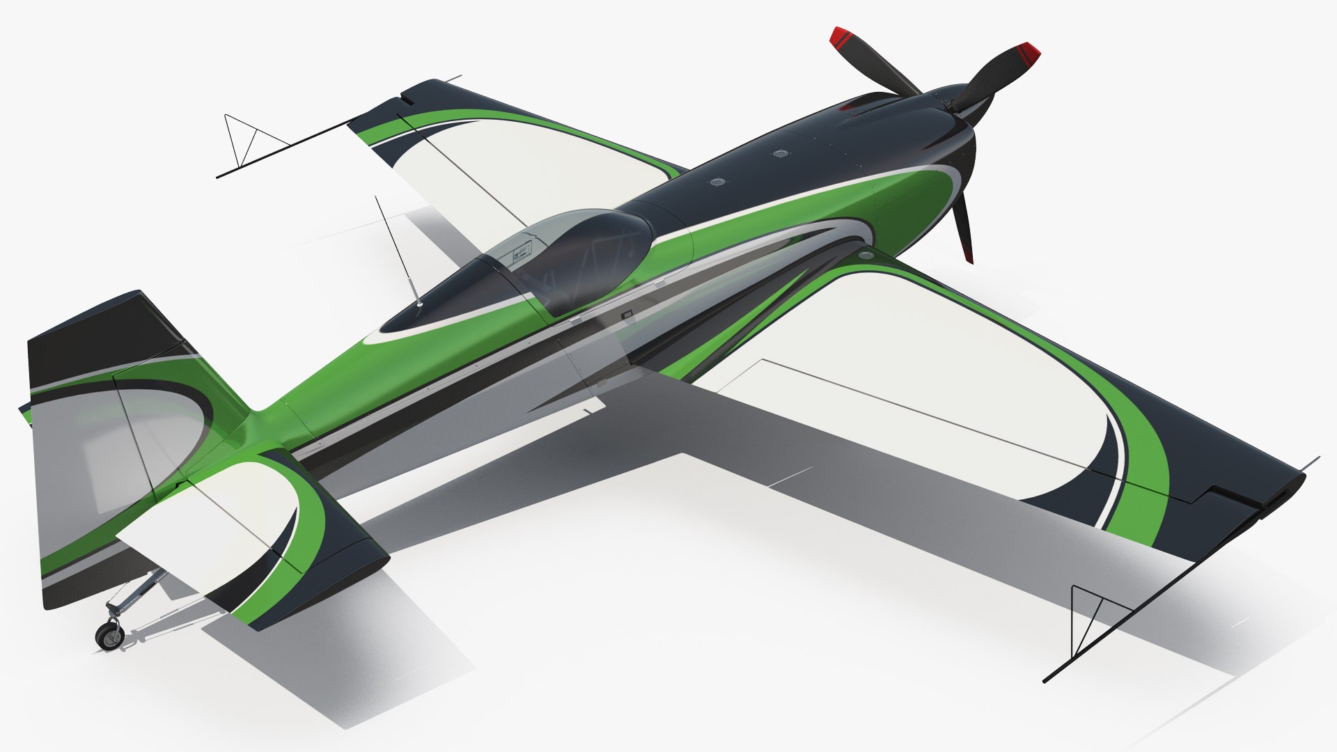 3D Aerobatic Monoplane Aircraft Air - TurboSquid 1486248