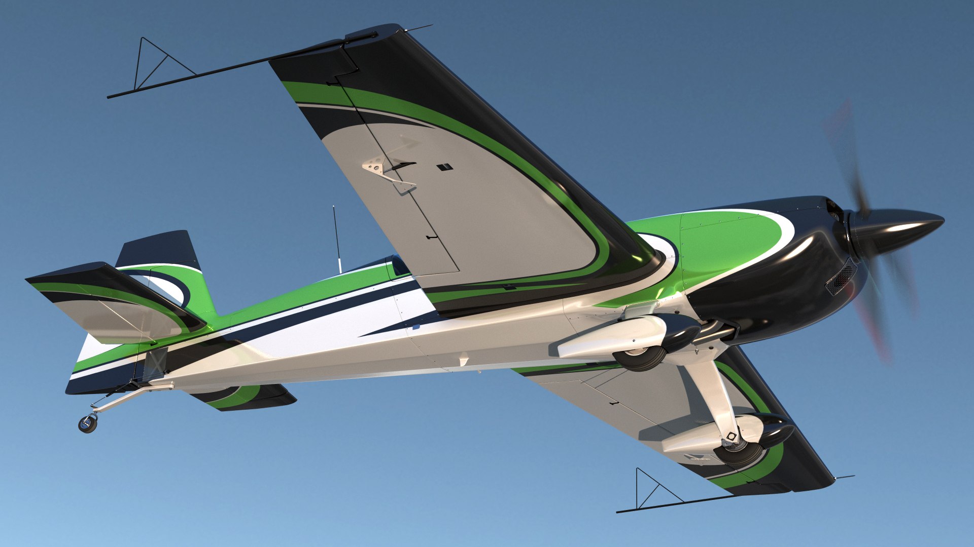 3D Aerobatic Monoplane Aircraft Air - TurboSquid 1486248