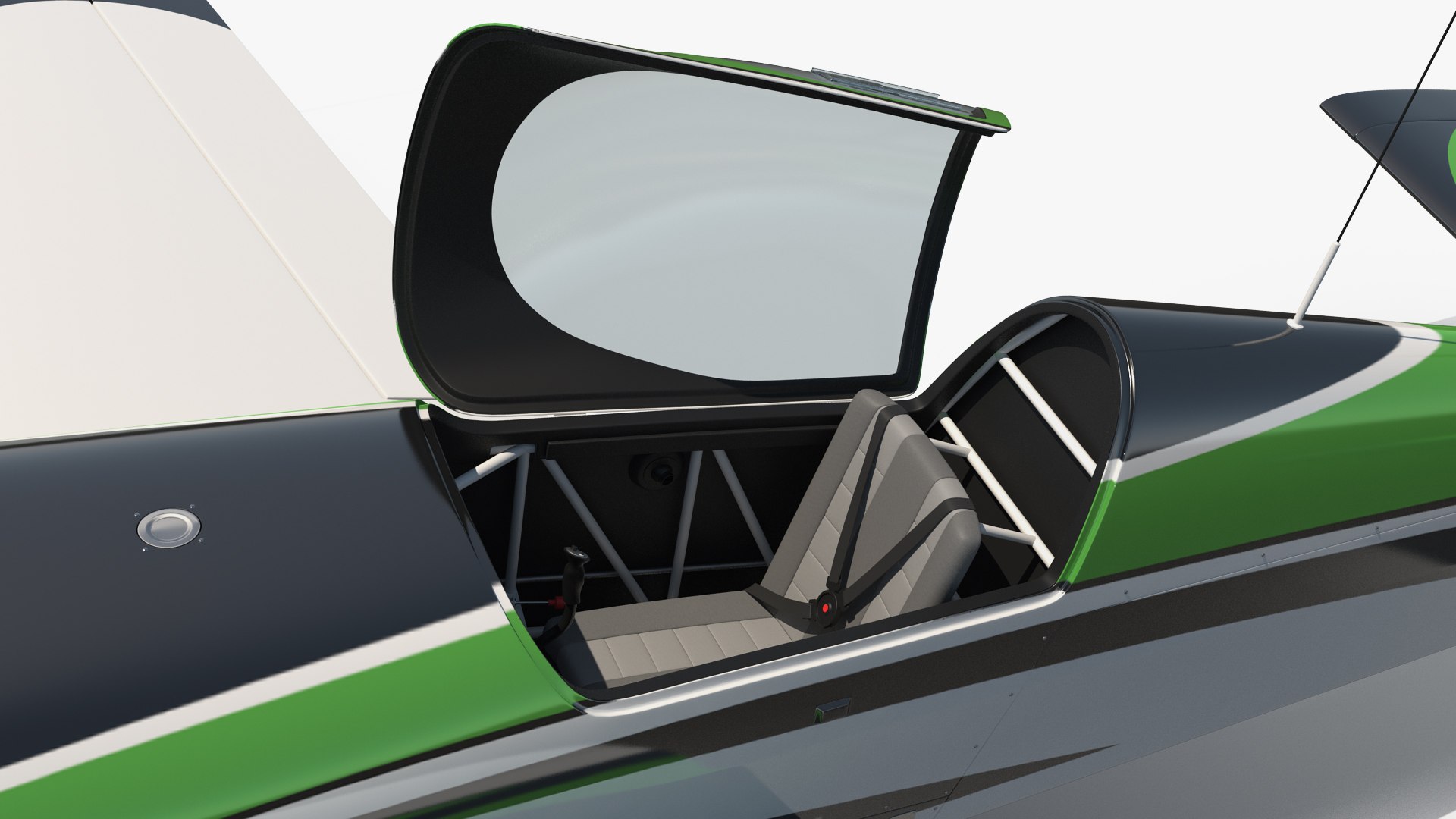 3D Aerobatic Monoplane Aircraft Air - TurboSquid 1486248