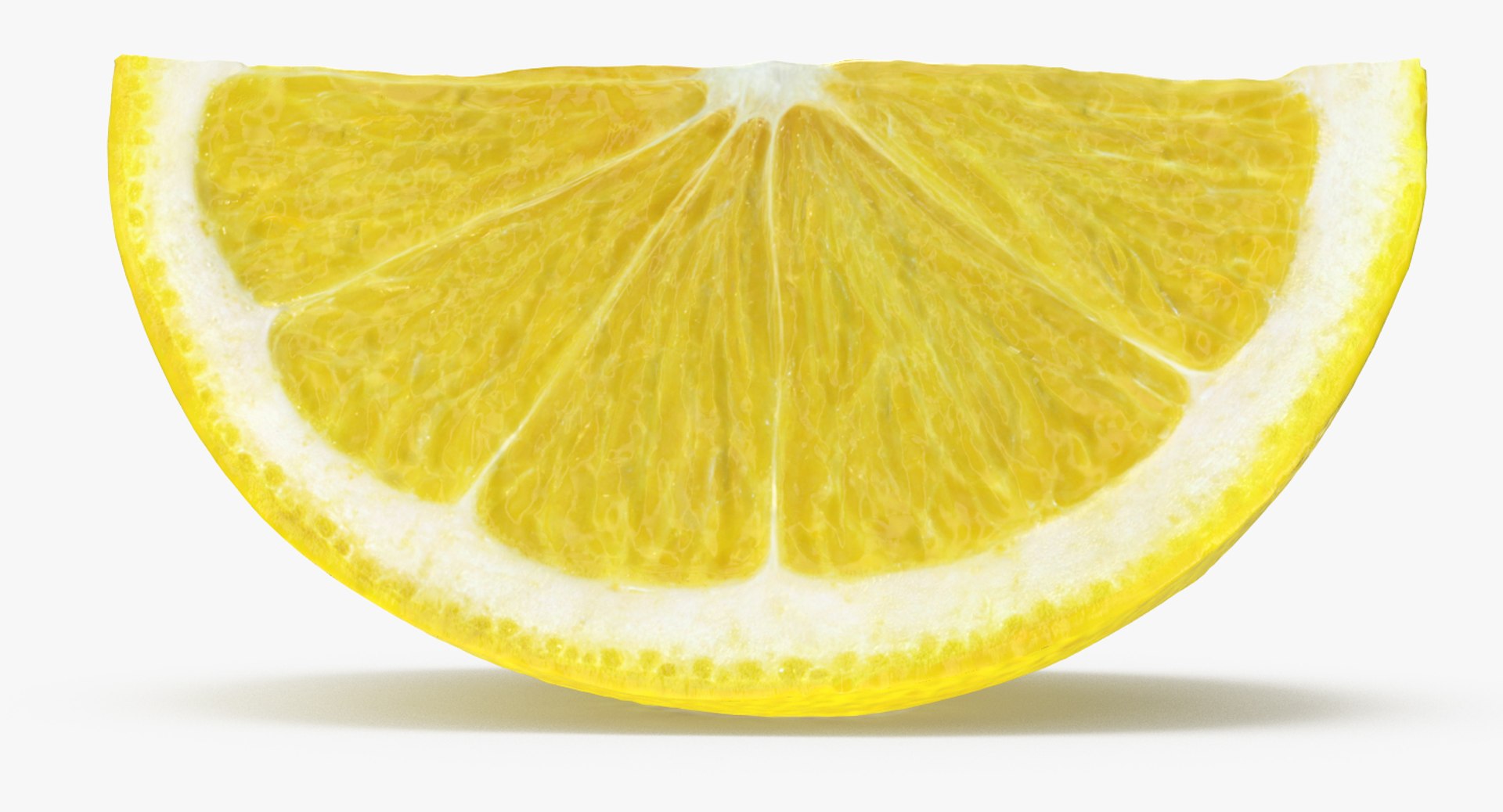 3D Lemon Slice Model - TurboSquid 1225618
