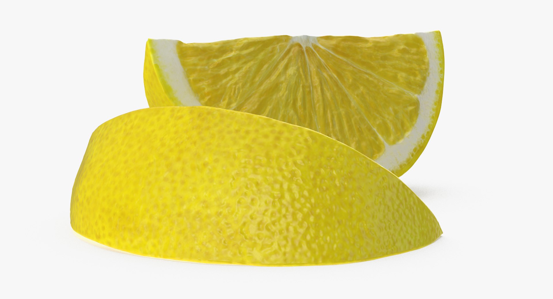 3D Lemon Slice Model - TurboSquid 1225618
