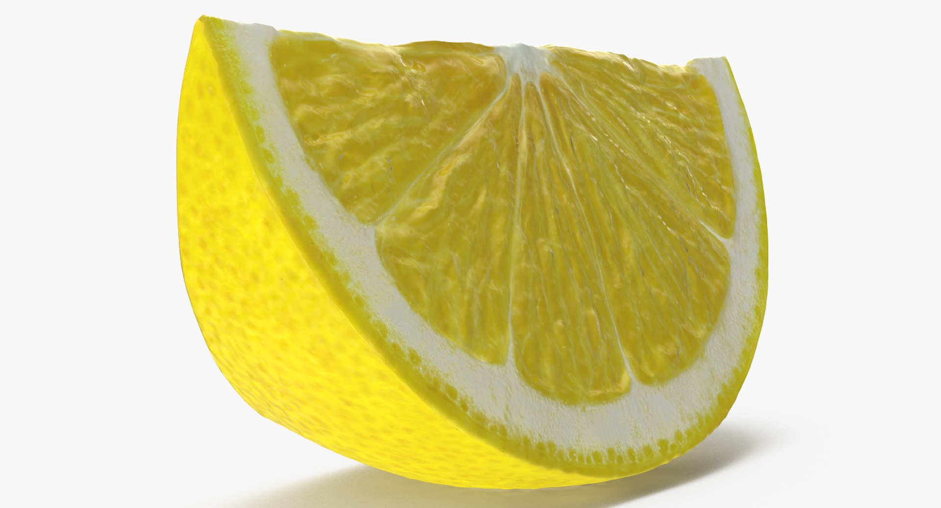 3D Lemon Slice Model - TurboSquid 1225618