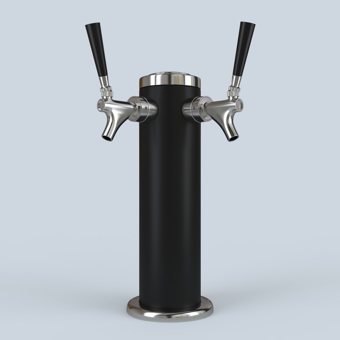 DOUBLE TAP BEER MODEL Model - TurboSquid 1923401