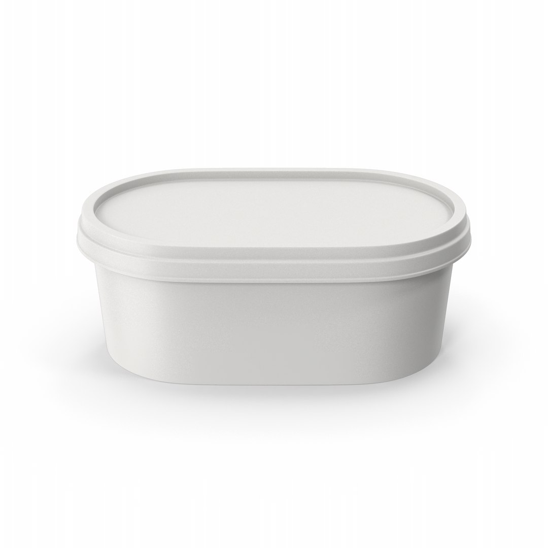 Plastic Food Container 3D Model - TurboSquid 1998472