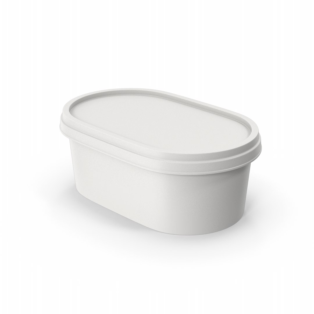 Plastic Food Container 3D Model - TurboSquid 1998472