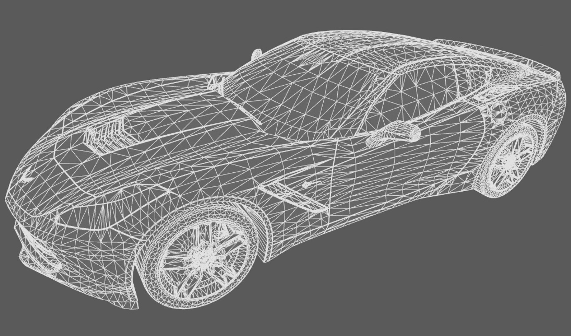 Chevrolet Corvette C7 Stingray 3D Model - TurboSquid 1361766
