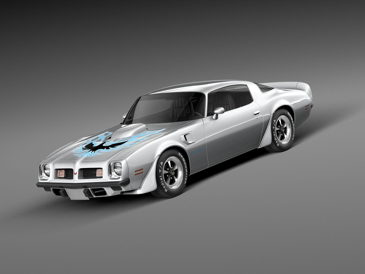 3d Pontiac Firebird Trans Car