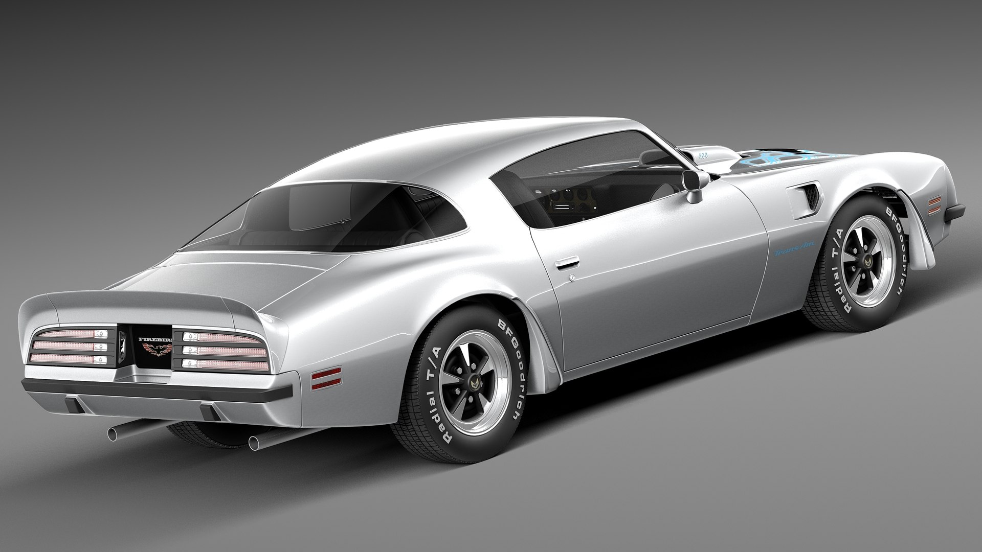 3d Pontiac Firebird Trans Car