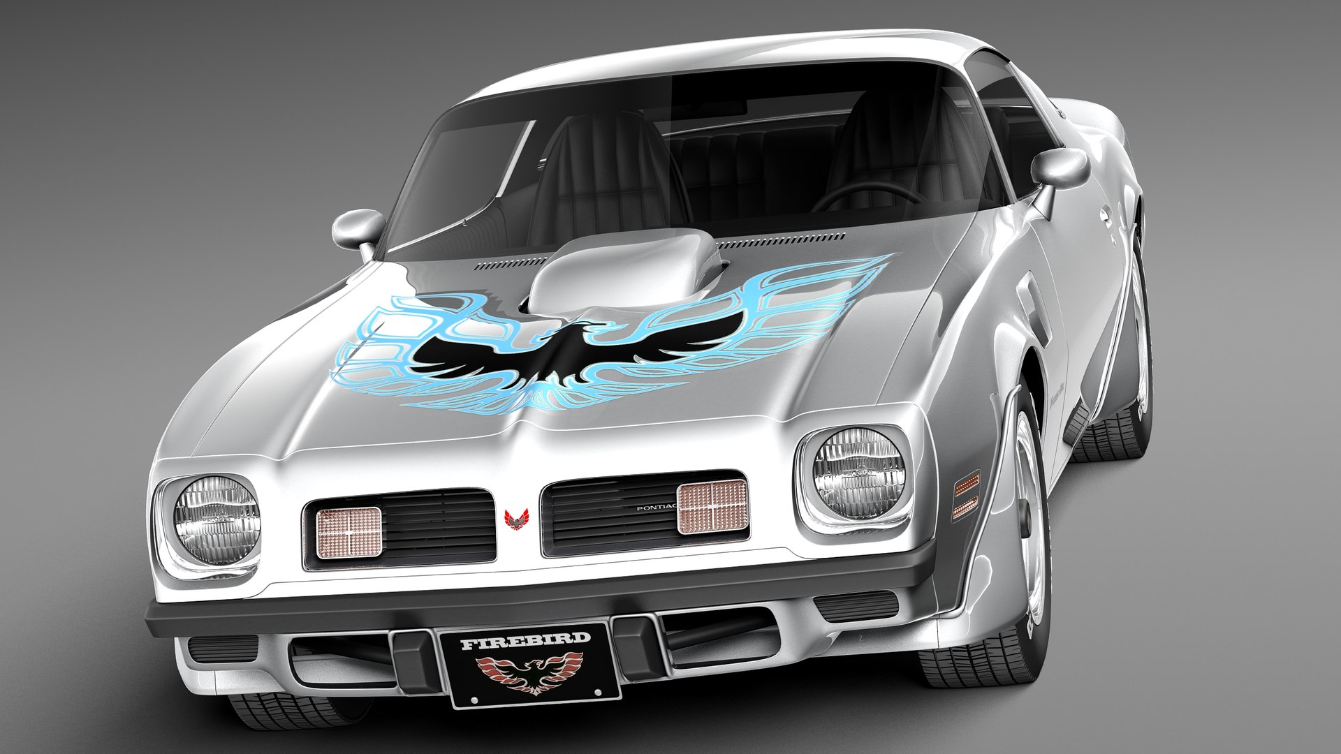 3d Pontiac Firebird Trans Car