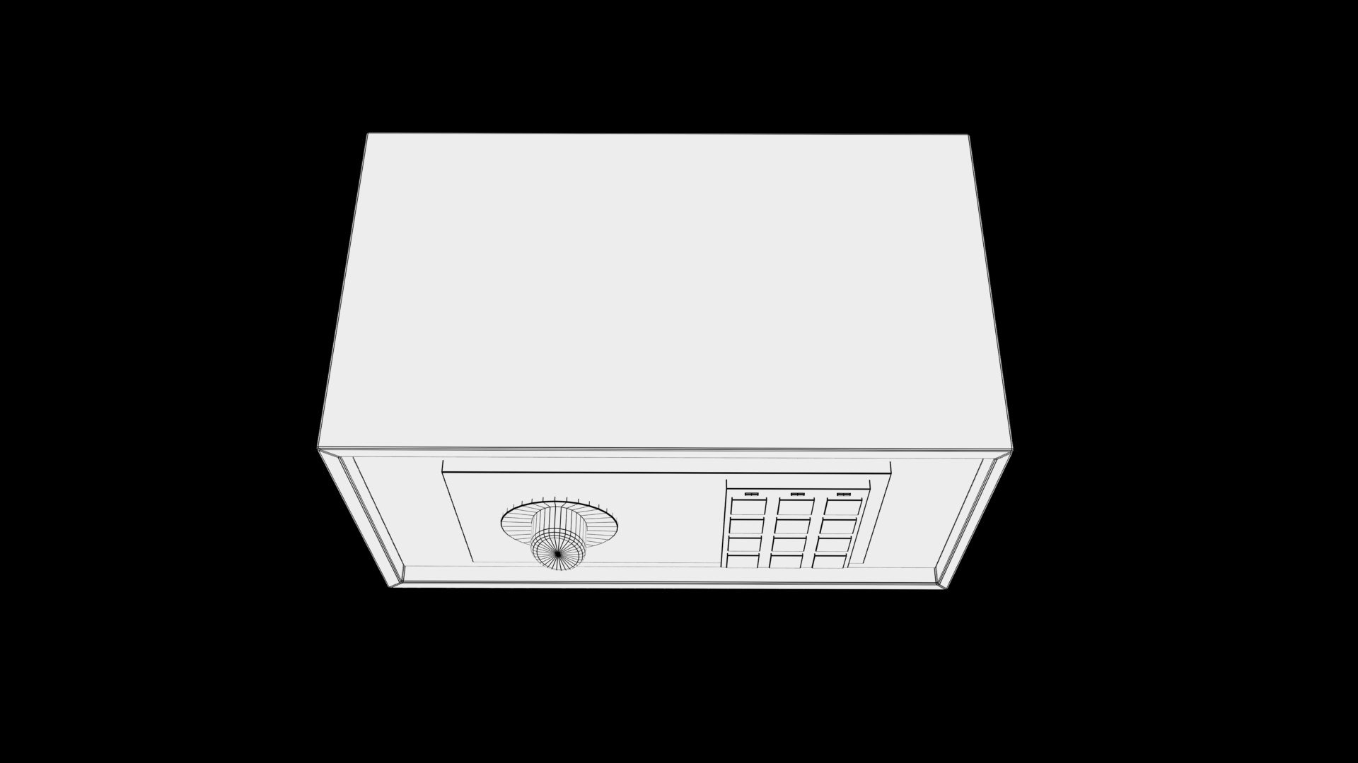 3D Model Safe Locker - TurboSquid 1848733