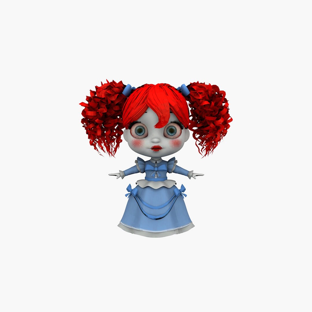 3D Poppy Doll - TurboSquid 2082381