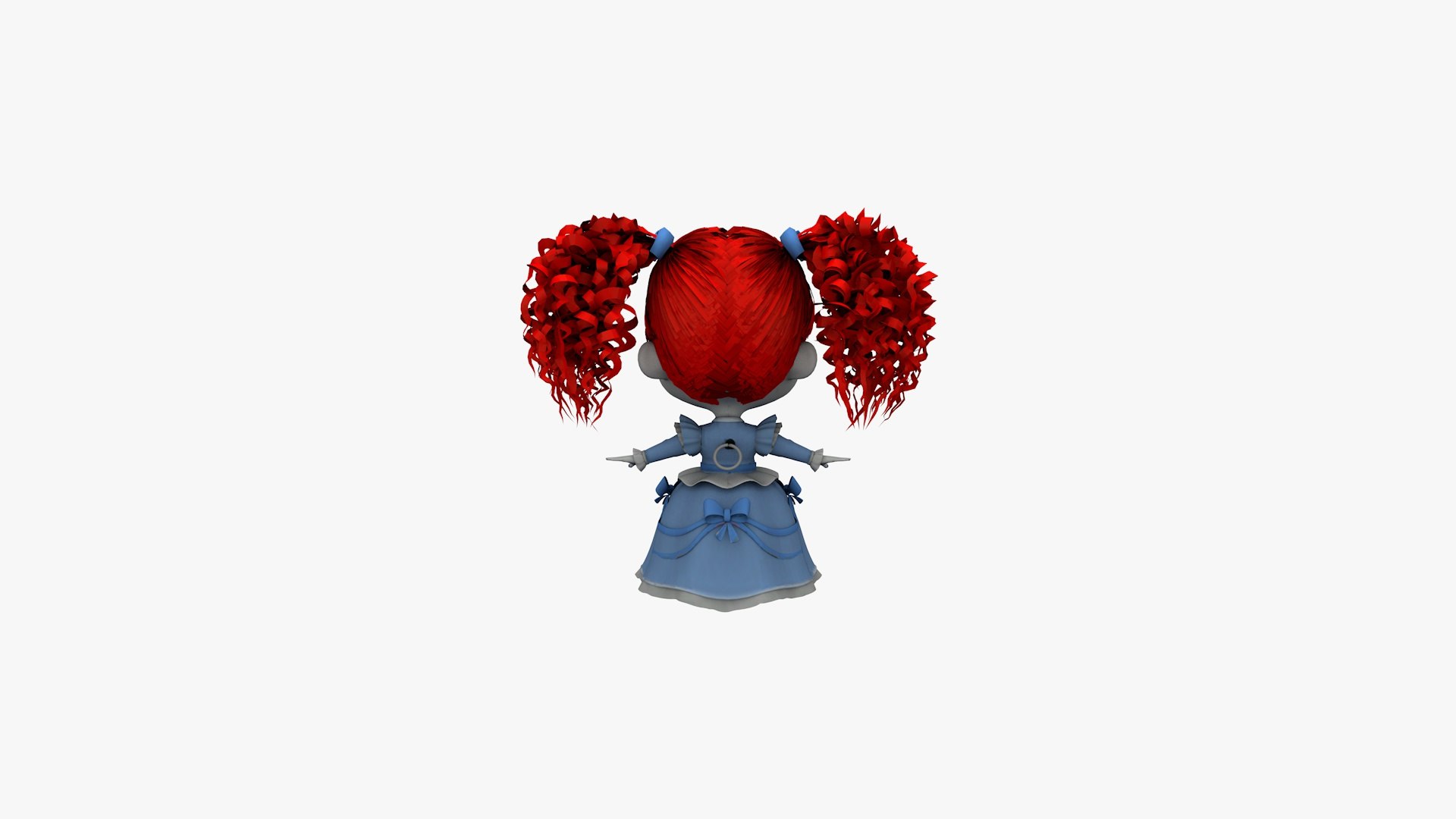 3D Poppy Doll - TurboSquid 2082381
