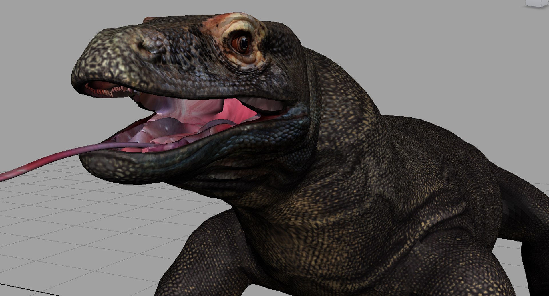 Komodo Dragon 3D Model - TurboSquid 1578743