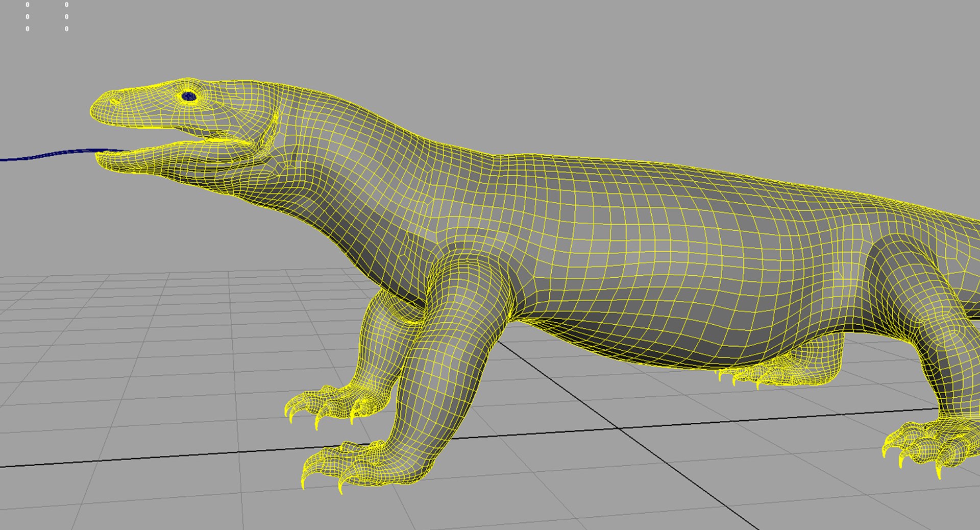 Komodo Dragon 3D Model - TurboSquid 1578743
