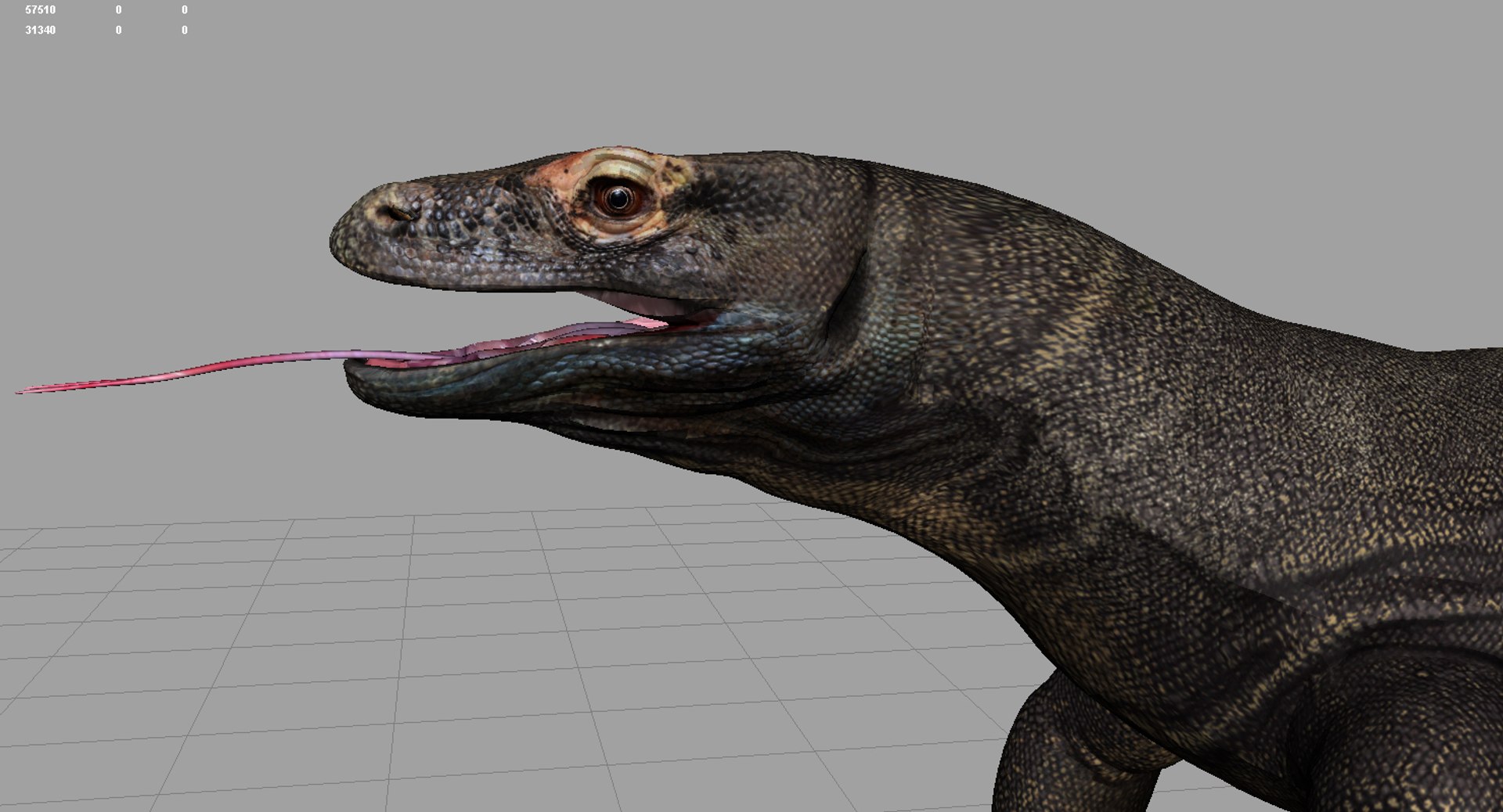 Komodo Dragon 3D Model - TurboSquid 1578743
