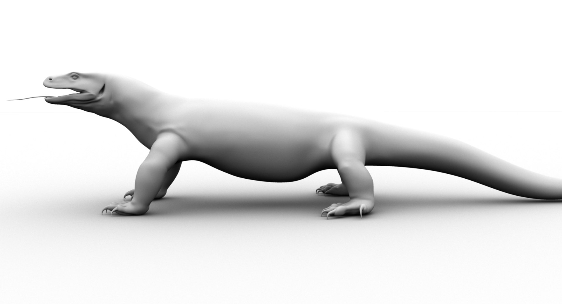 Komodo Dragon 3D Model - TurboSquid 1578743