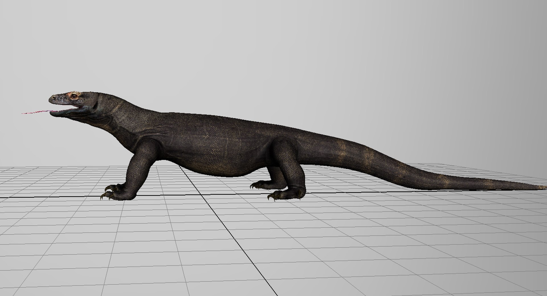 Komodo Dragon 3D Model - TurboSquid 1578743
