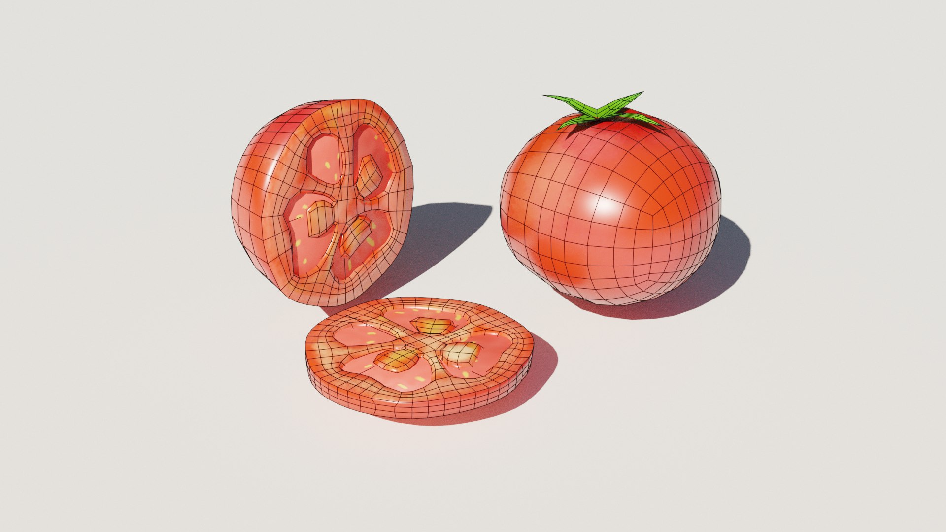 Tomato 3D Model - TurboSquid 2060272