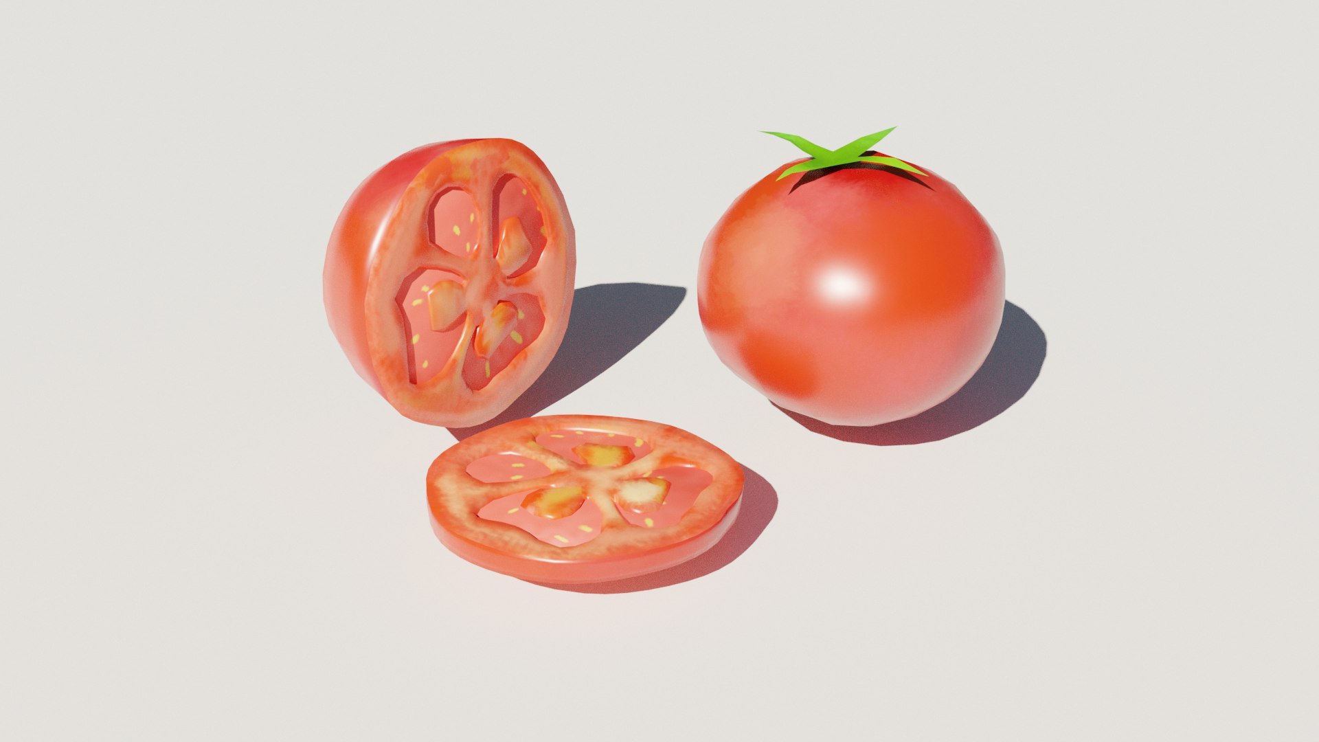 Tomato 3D Model - TurboSquid 2060272
