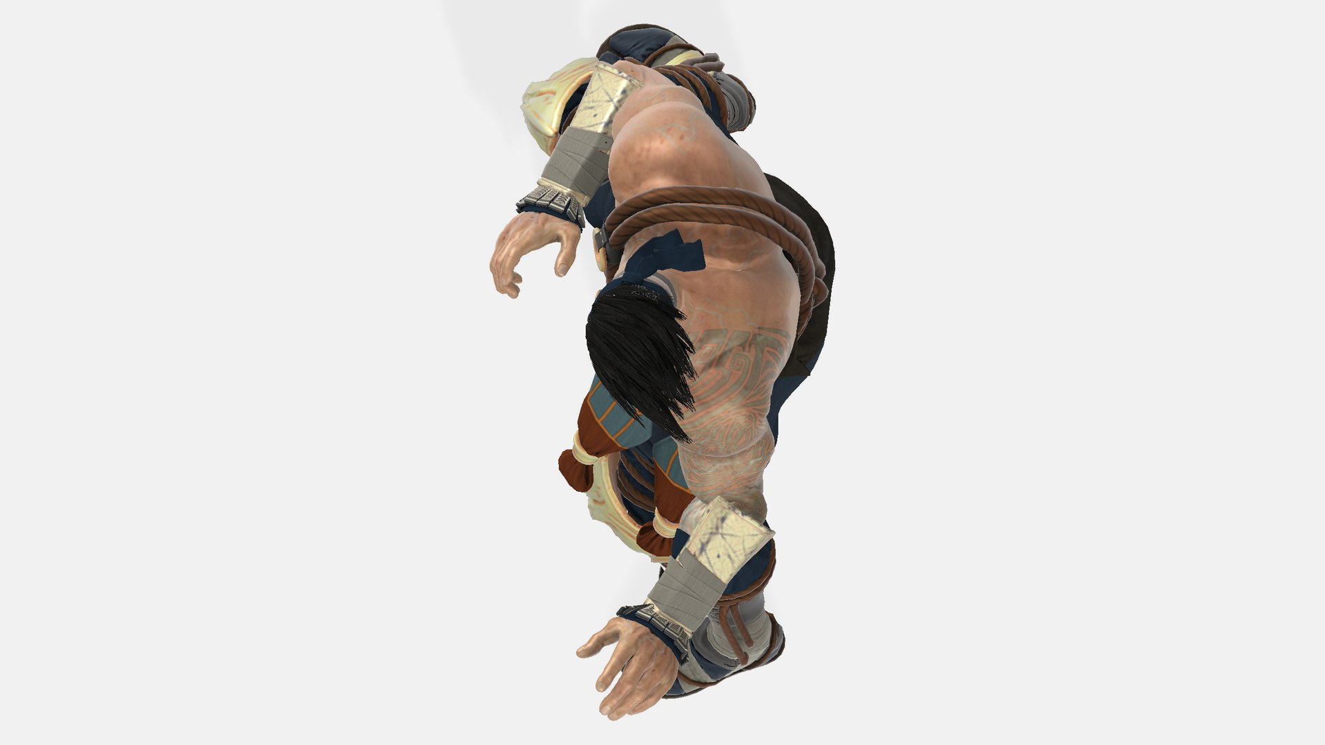 Jago Fighting Figure Model - TurboSquid 2352109