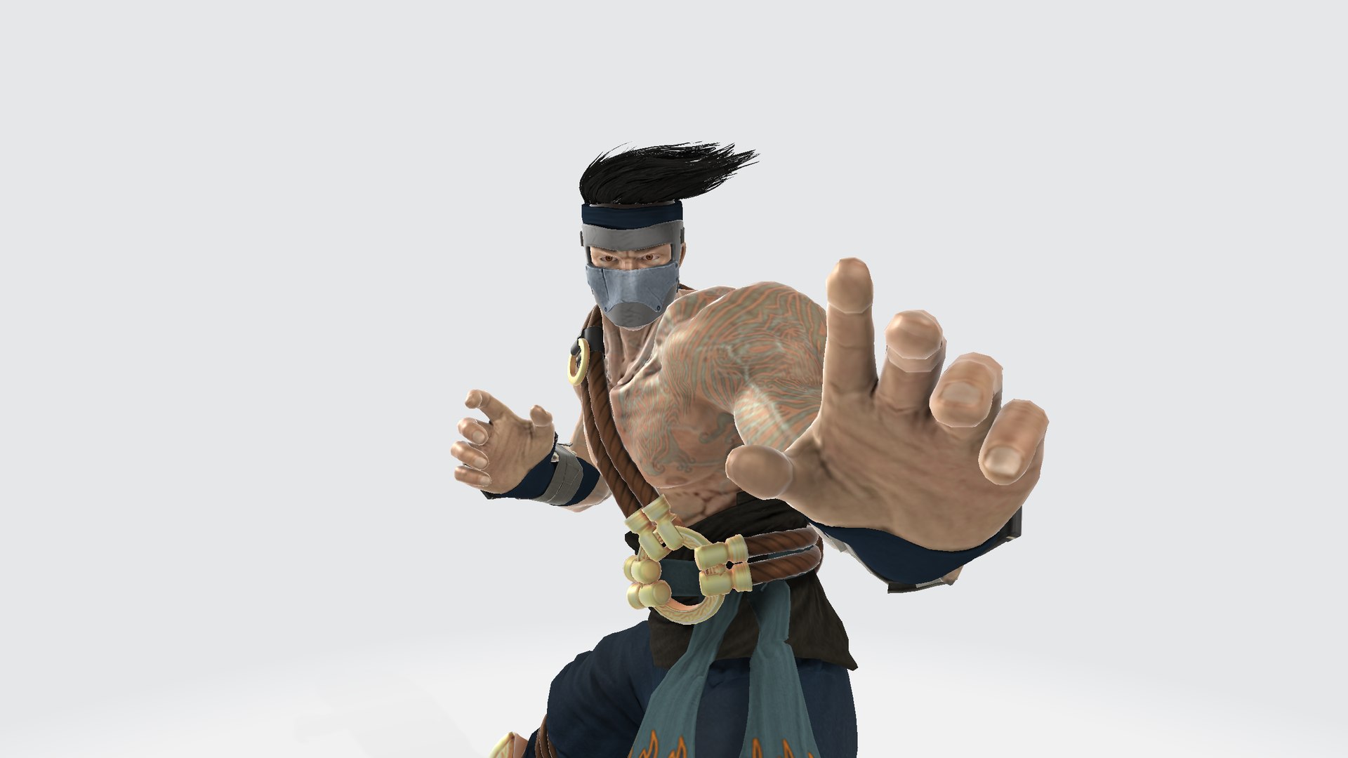 Jago Fighting Figure Model - TurboSquid 2352109