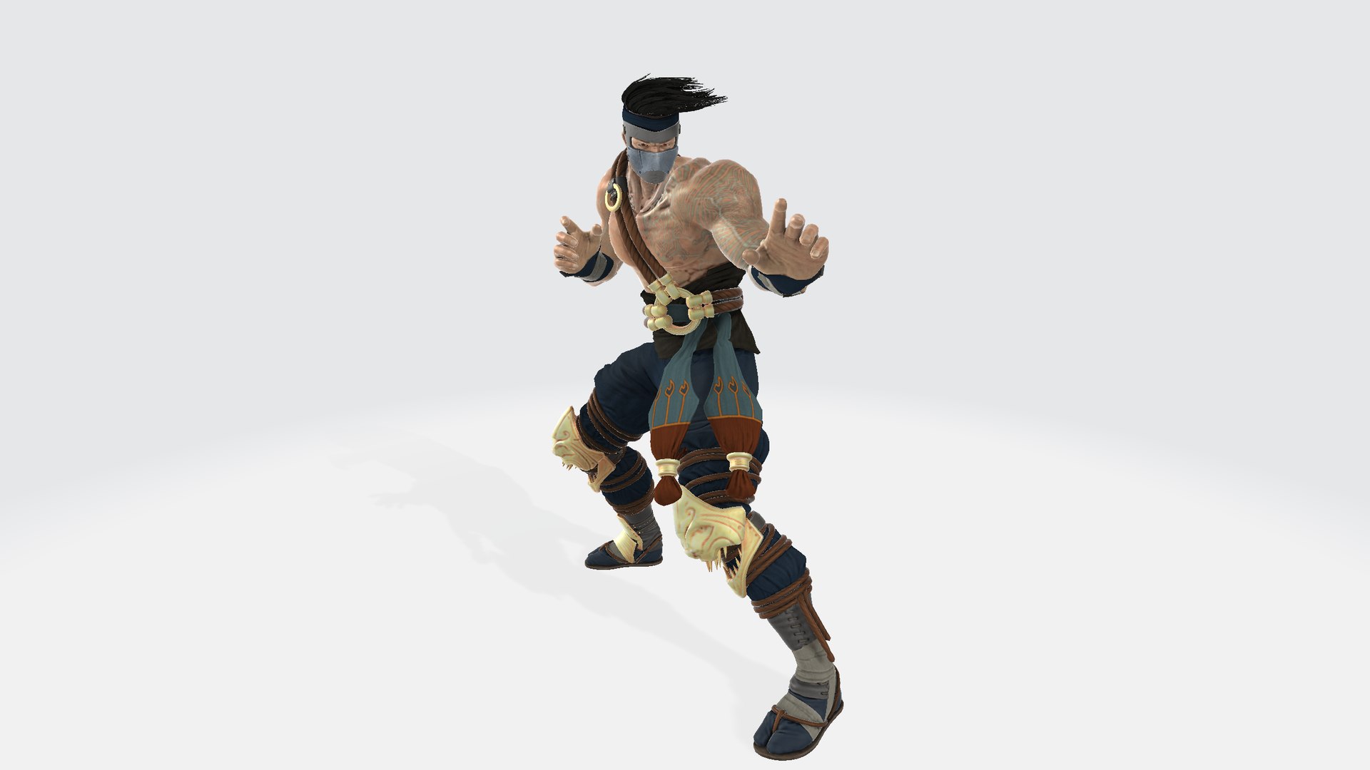 Jago Fighting Figure Model - TurboSquid 2352109