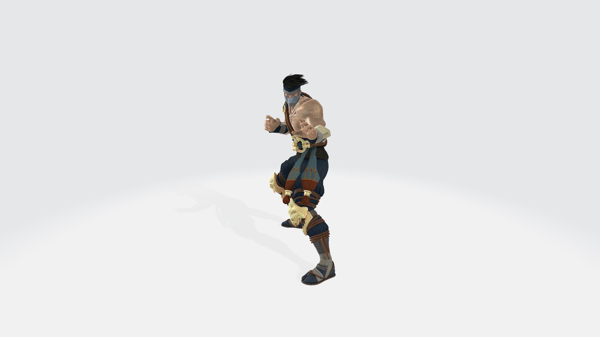 Jago Fighting Figure Model - TurboSquid 2352109