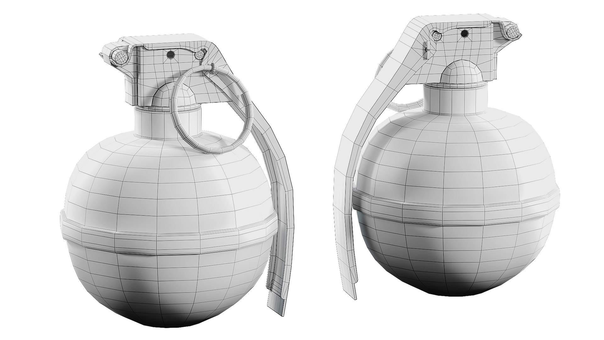 Grenade M67 3D Model - TurboSquid 2338000