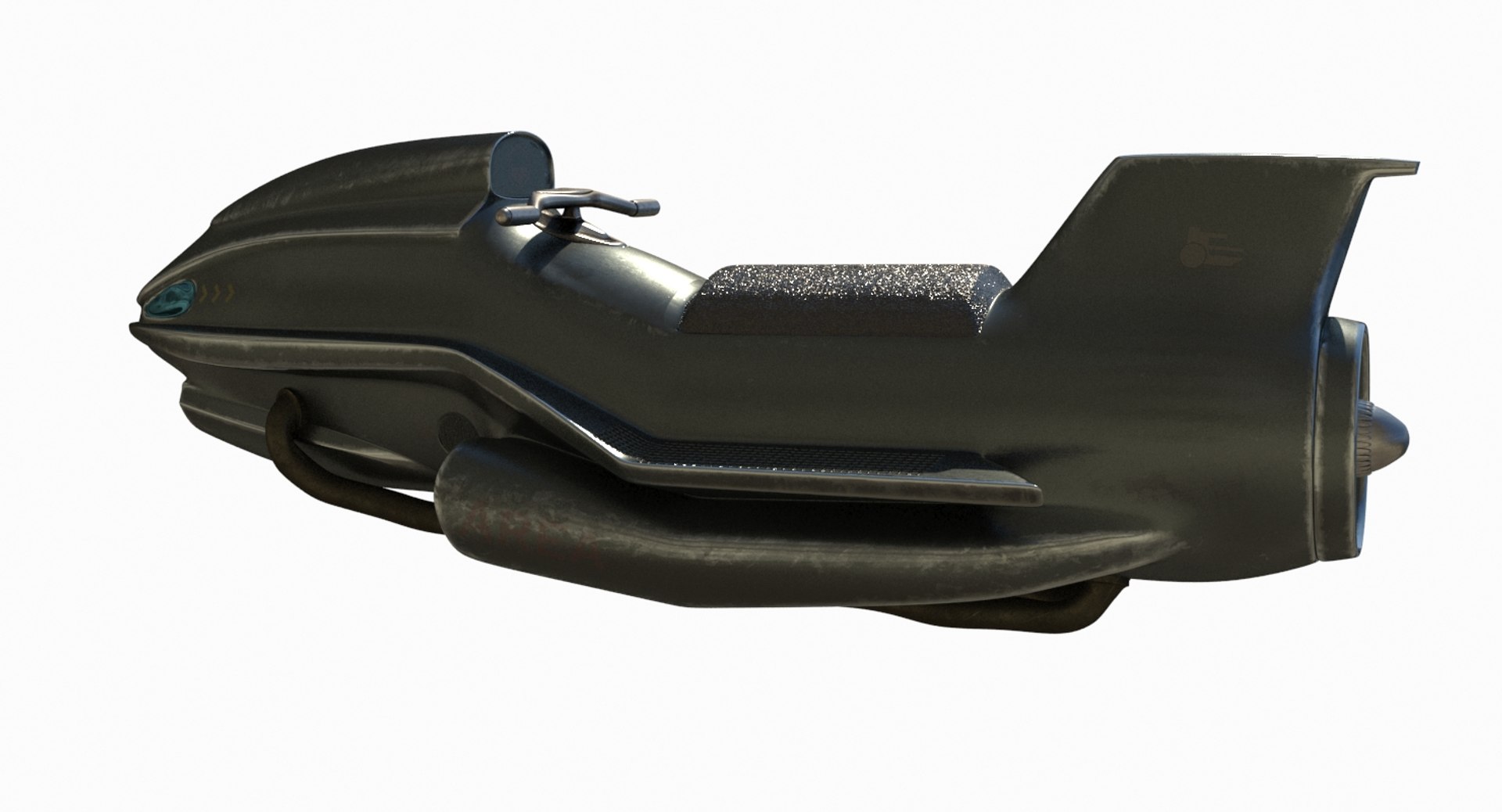 3D Space Motorcycles Model - TurboSquid 1223035