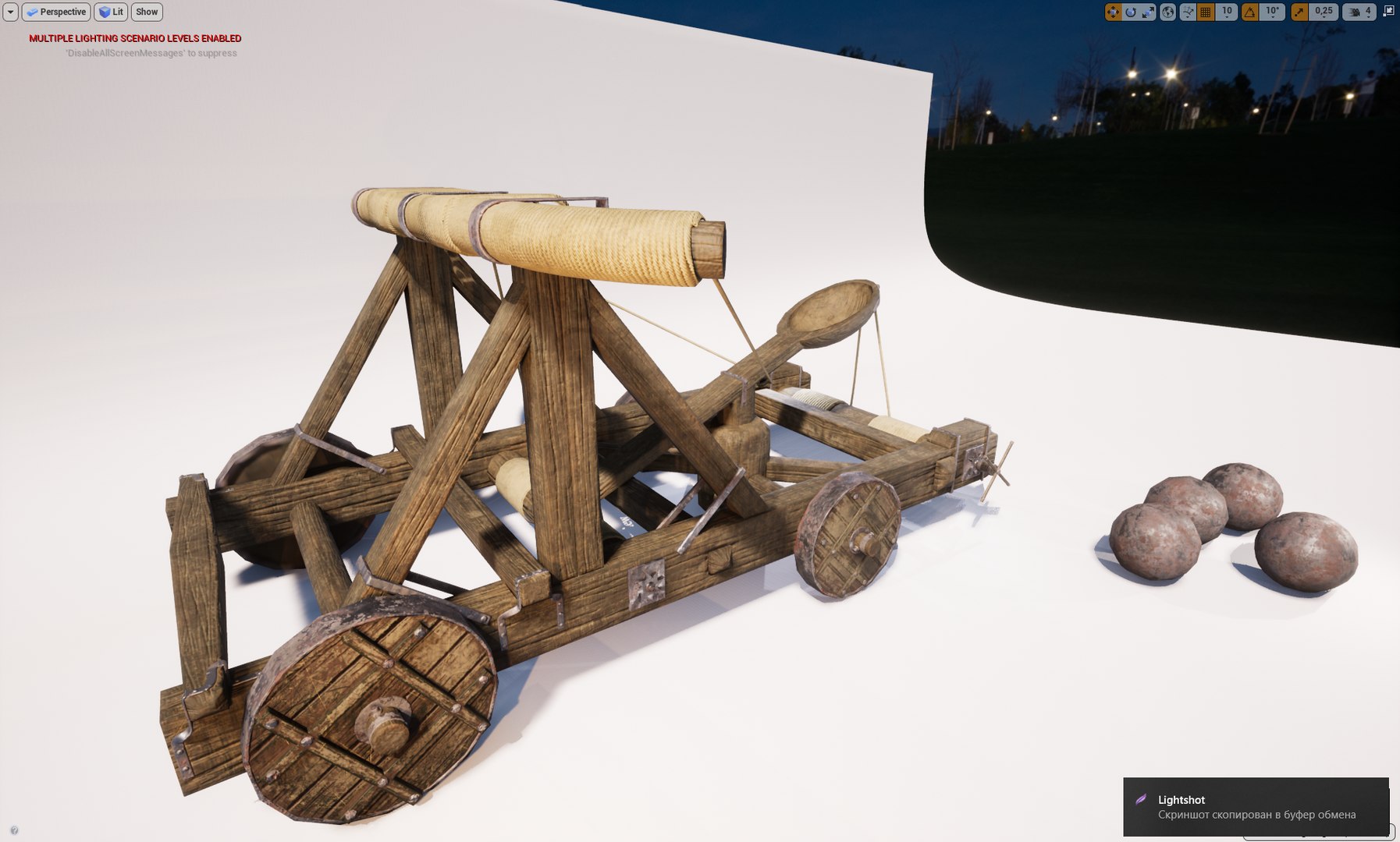3D Medieval Catapult Model - TurboSquid 1816164