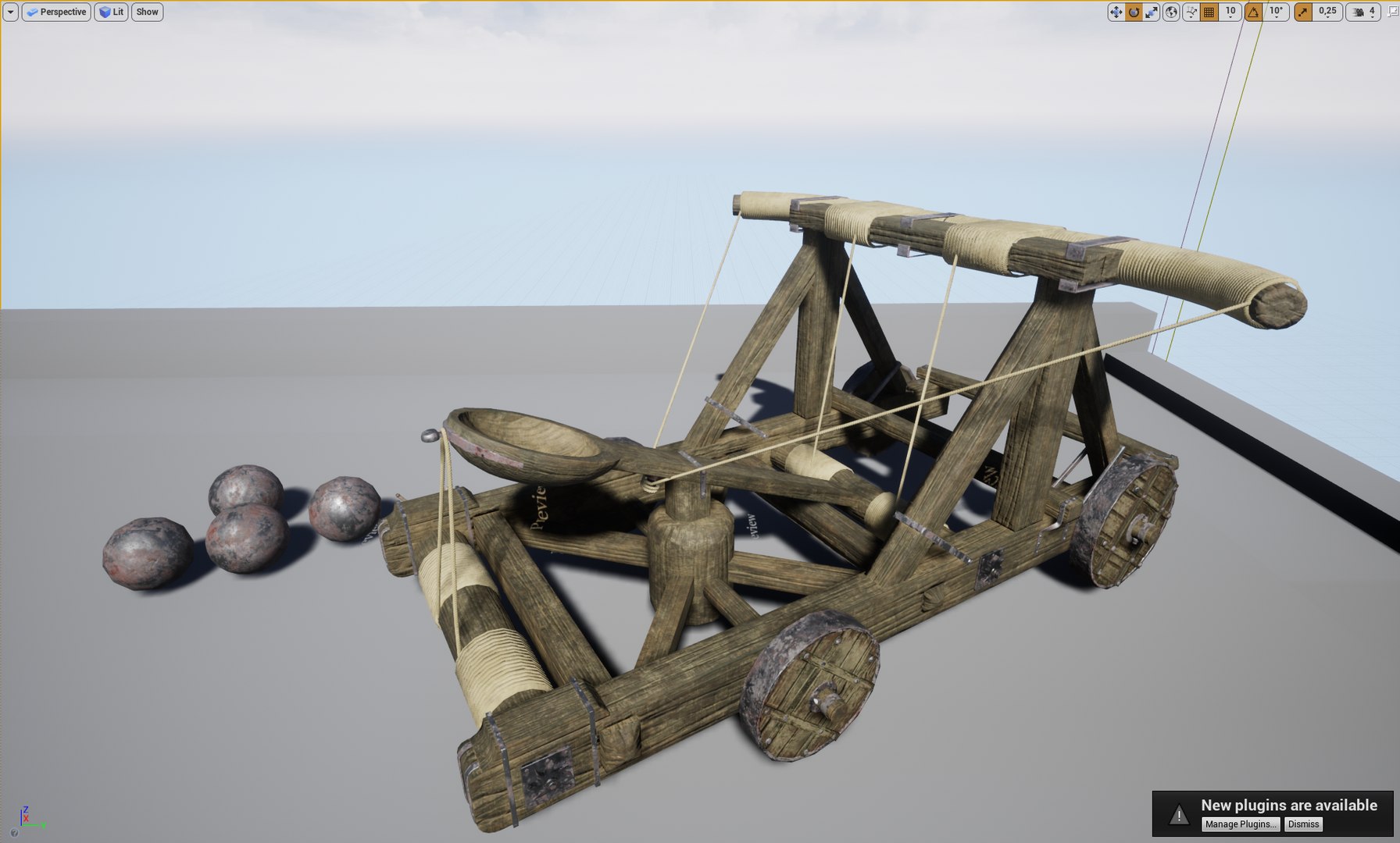 3D Medieval Catapult Model - TurboSquid 1816164