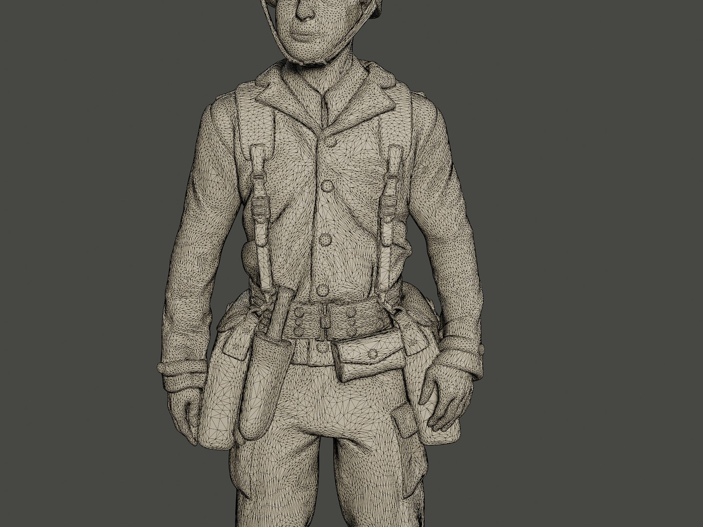 3D Model American Soldier Ww2 Medic - TurboSquid 1586913