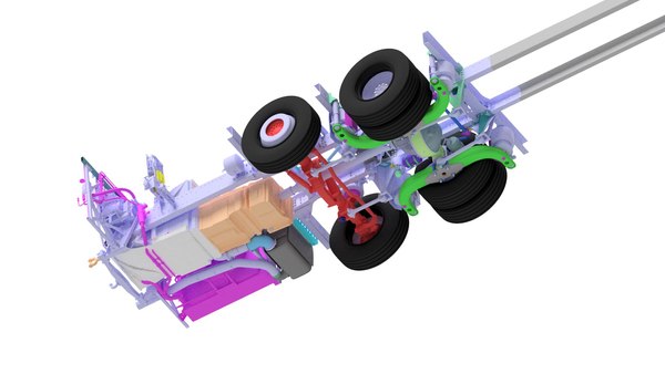 섀시 MAN RR4 3D 모델 - TurboSquid 1723758