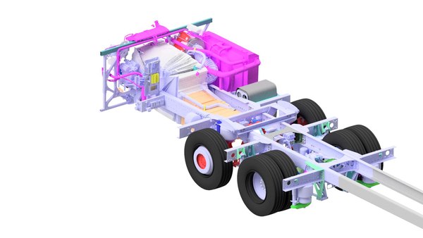 섀시 MAN RR4 3D 모델 - TurboSquid 1723758