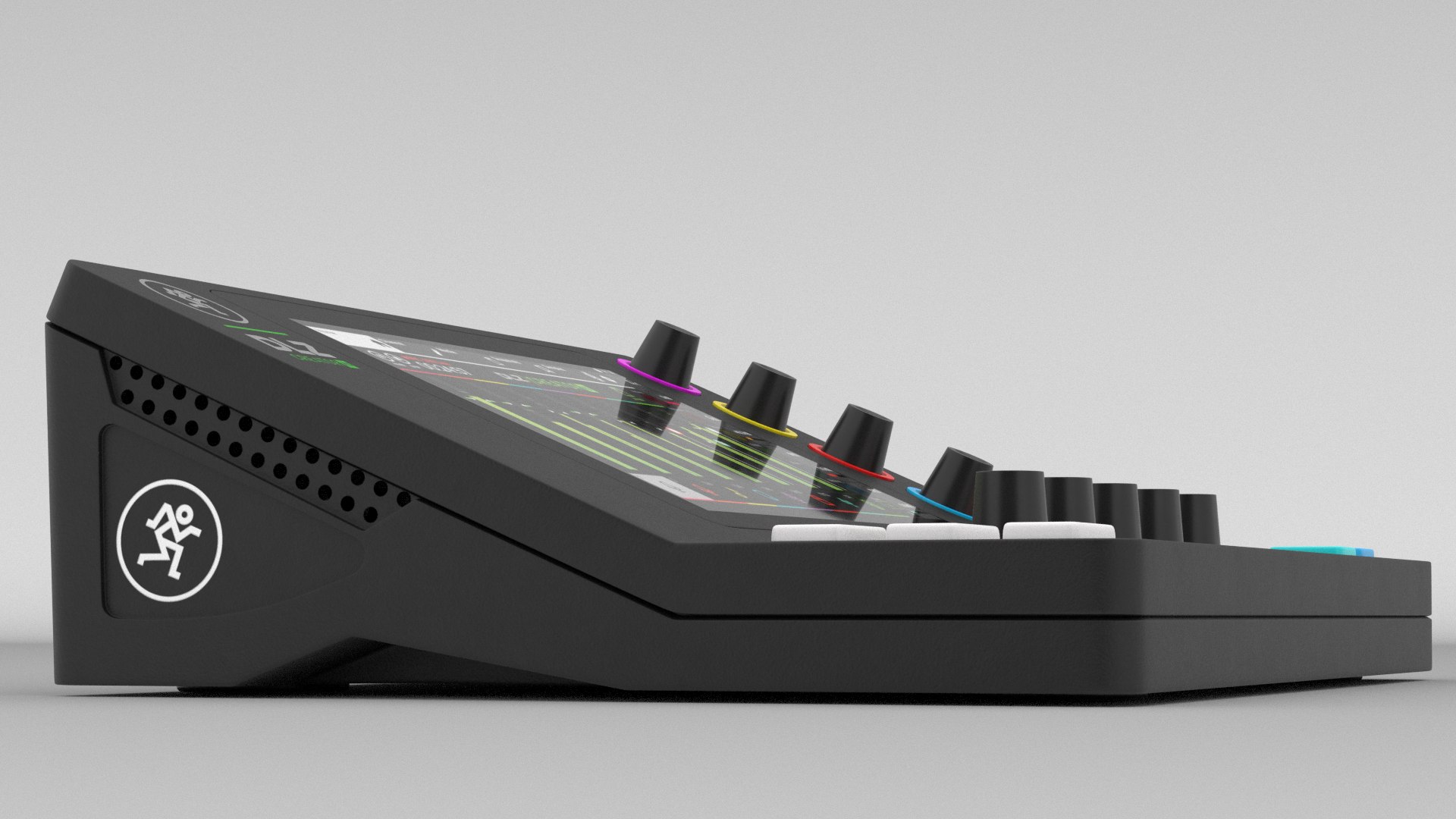 3D Mackie DLZ Creator XS Compact Podcast Broadcast Mixer - TurboSquid ...