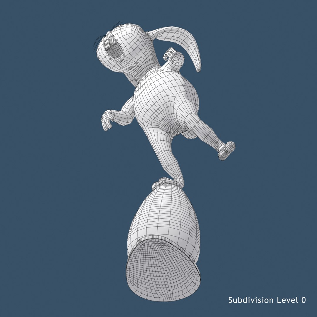 surreal funny figure 3d max