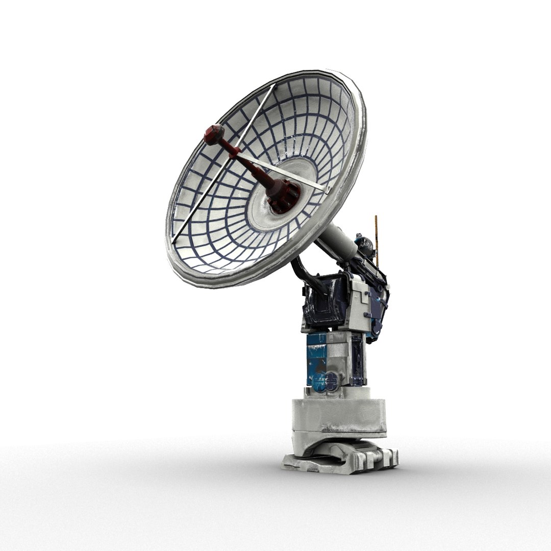 3d Model Futuristic Dish