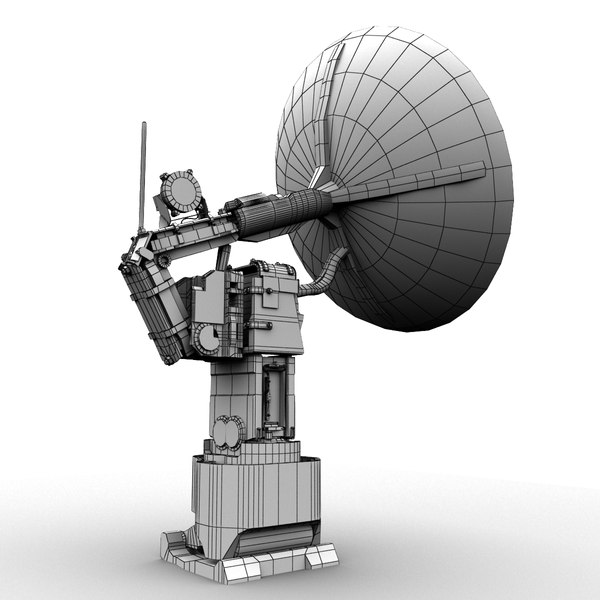 3d model futuristic dish