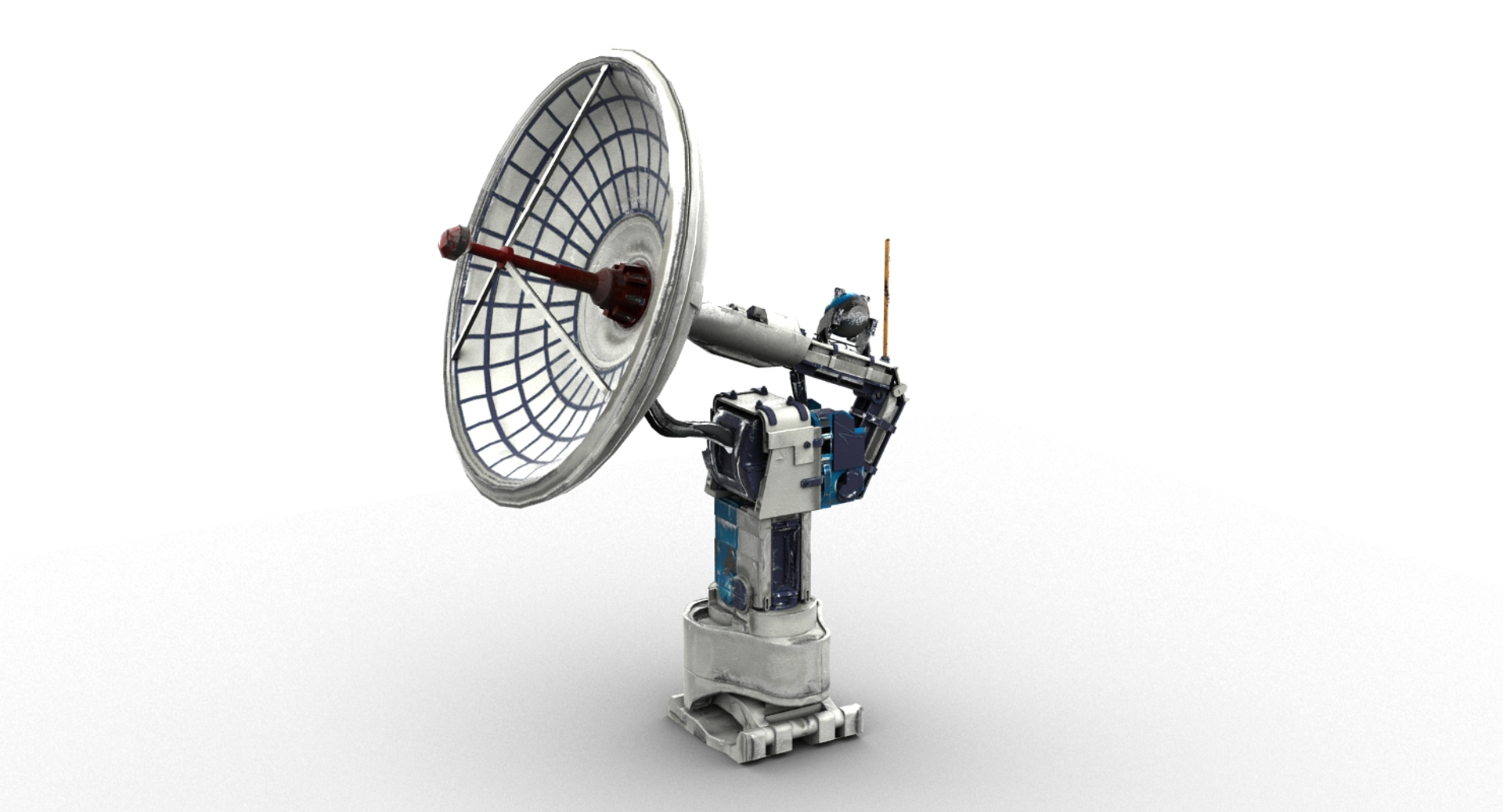 3d Model Futuristic Dish