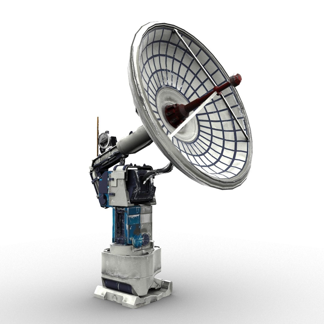 3d Model Futuristic Dish