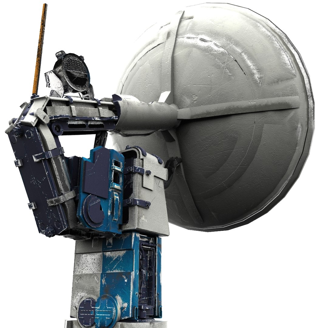 3d Model Futuristic Dish